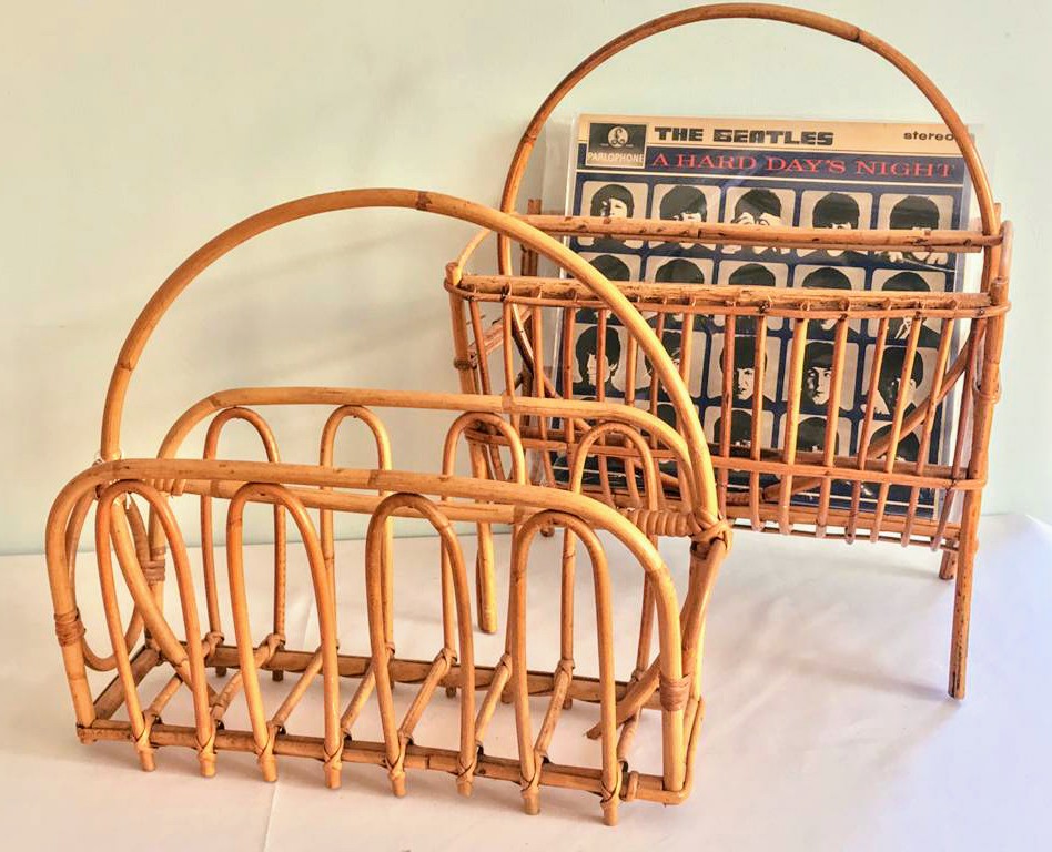 Retro Bazaar on Twitter: "What not to love about the boho bamboo look. These cool magazine racks ...