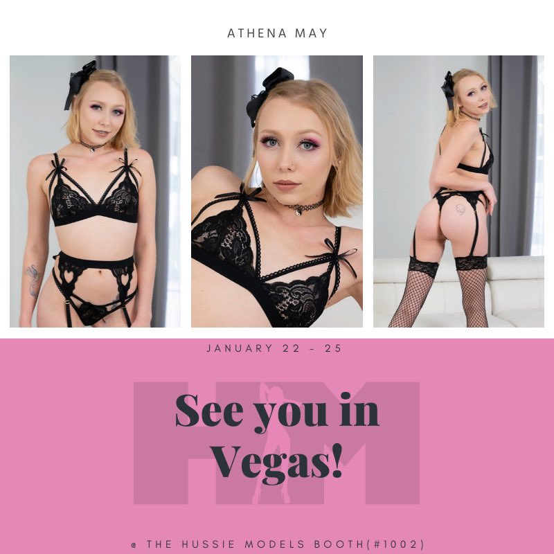 Hussie Models on Twitter: "See you in Vegas! Meet @athenamayxxx at the Hussie Models booth!