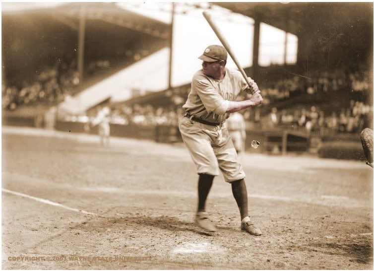 Babe Ruth Batting Stance