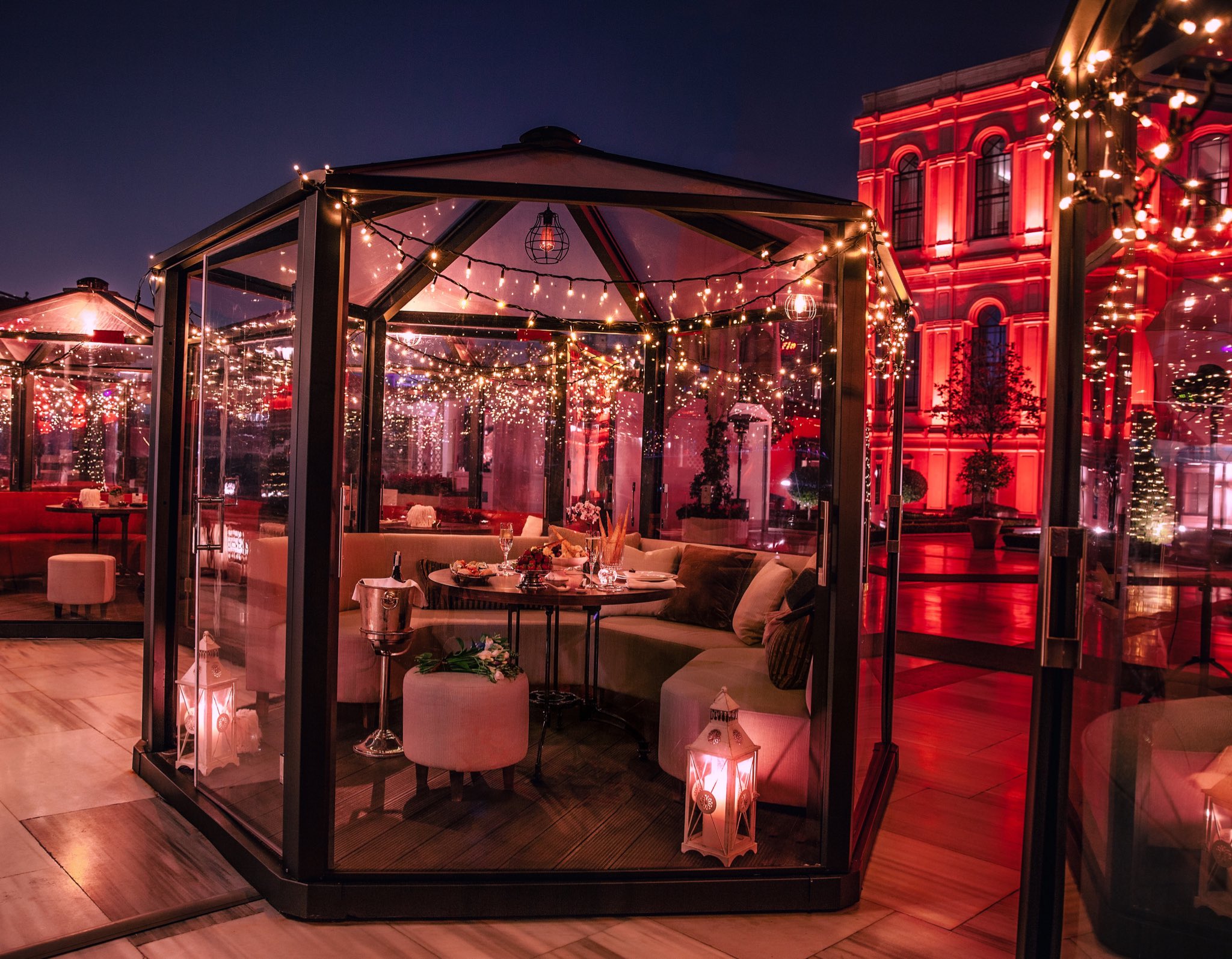 Romantic Places At Night