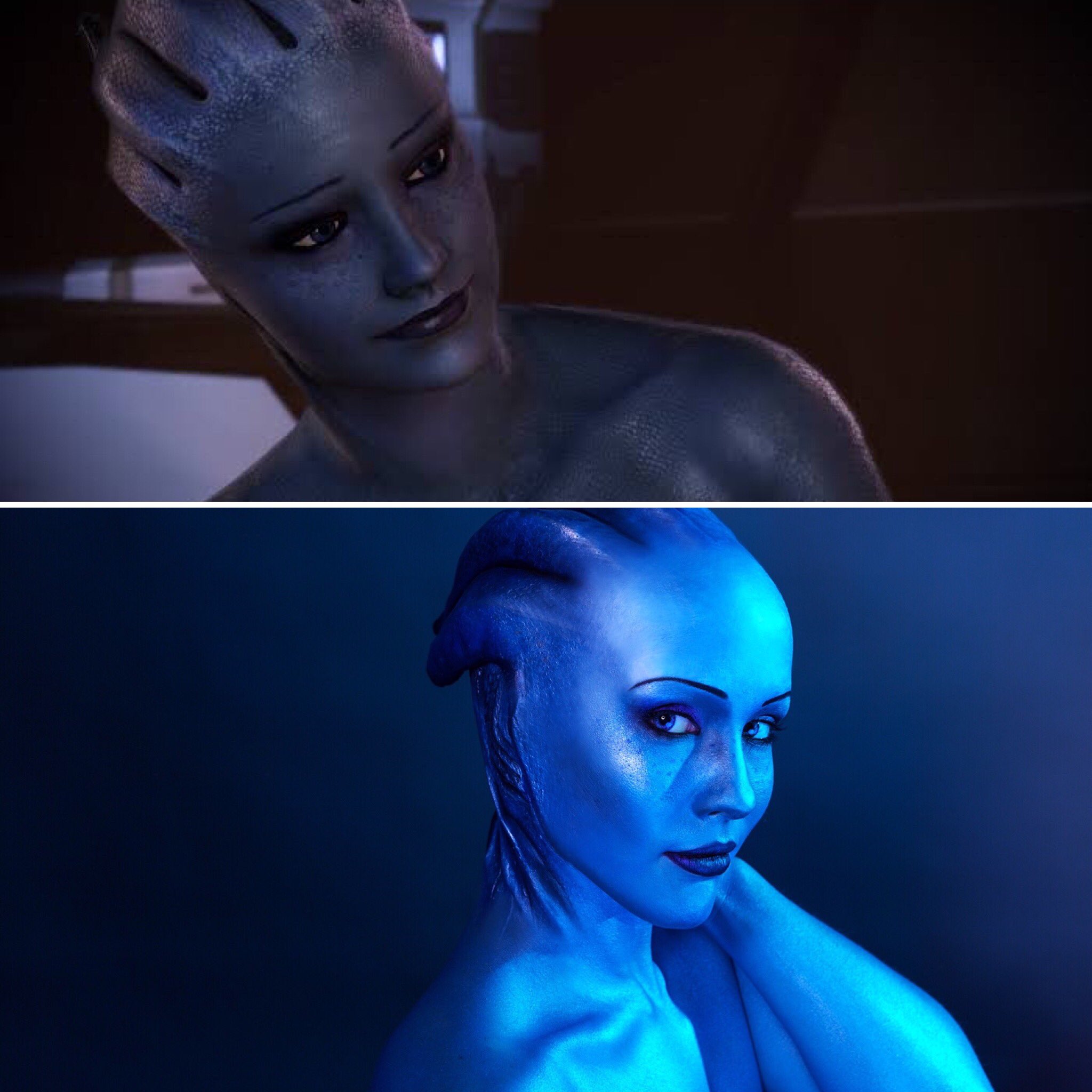 Liara Mass Effect Cosplay