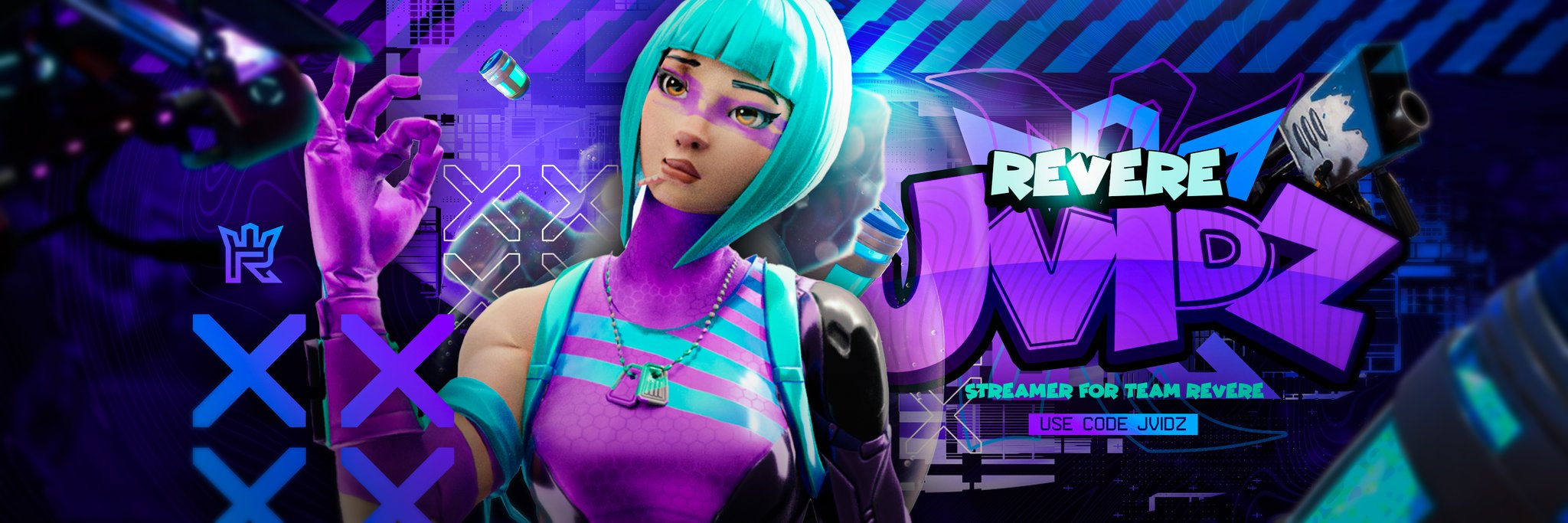 Devan Eldred on Twitter: "Header design for @_jvidz Any and all feedback is appreciated Go drop ...