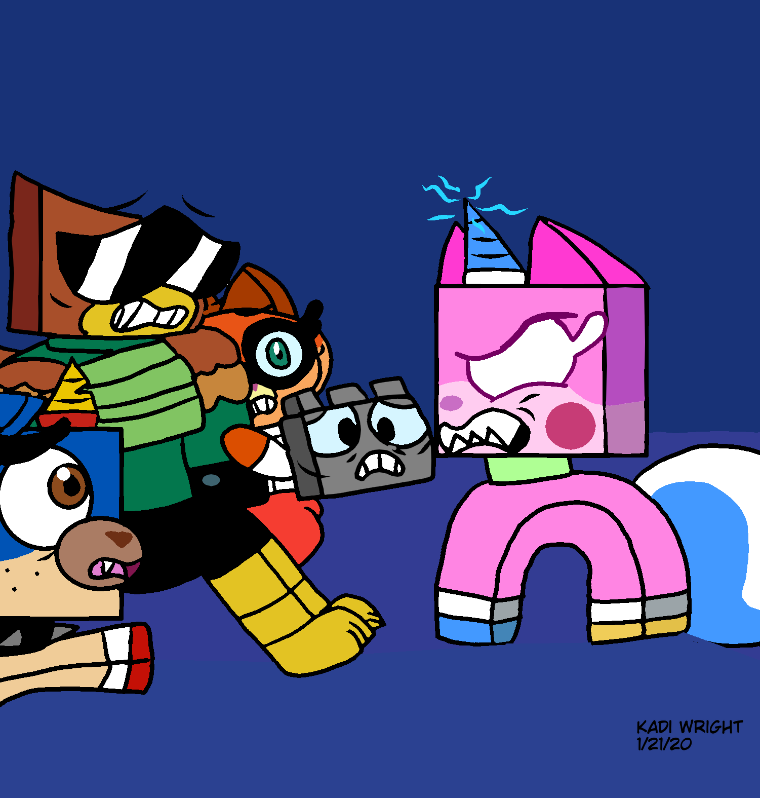 Evil Unikitty