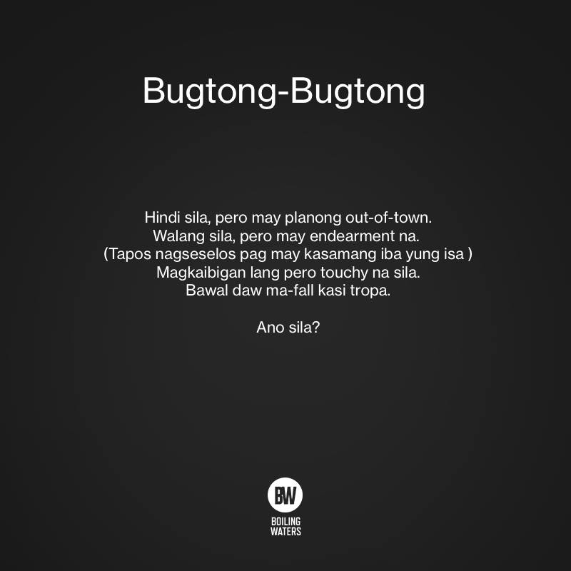 BUGTONG-BUGTONG: 10 Filipino Riddles To Test Your Wits, 45% OFF