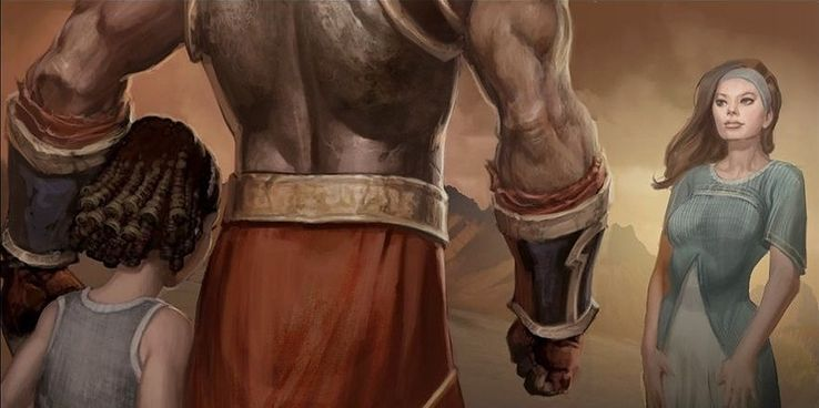 God Of War Kratos Daughter