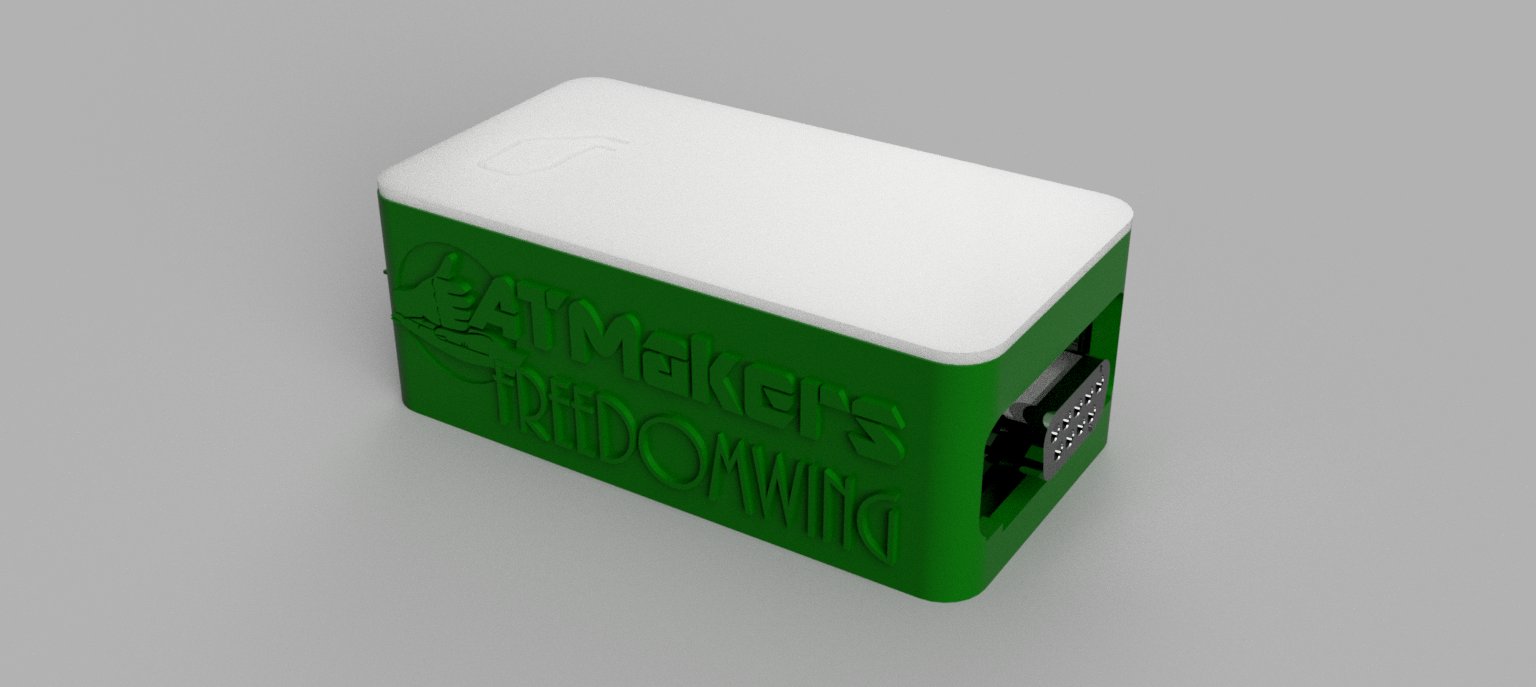 Mark S Hurst on Twitter: "adafruit: RT at_makers: Tweaked the case for the #FreedomWing ...