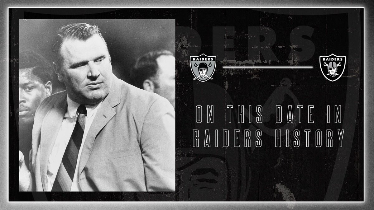 On this date 51 years ago, Al Davis elevated a 32-year-old linebackers ...