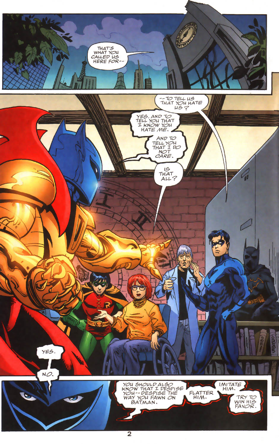 Barbara Gordon And Tim Drake