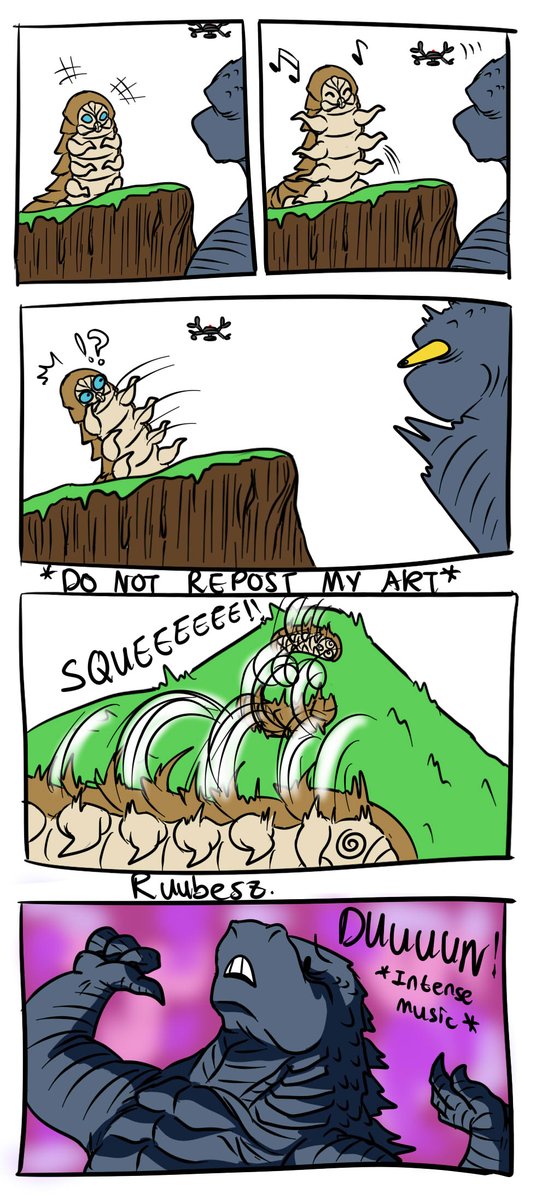 「Ghidorah's ded (1/2) #Godzilla #GodzillaKingOfTheMonsters #g」Ruubesz ...