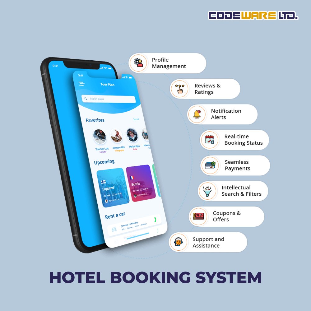 CodeWare Ltd on Twitter: "Hotel Booking System that lets you stop wasting time with manual ...
