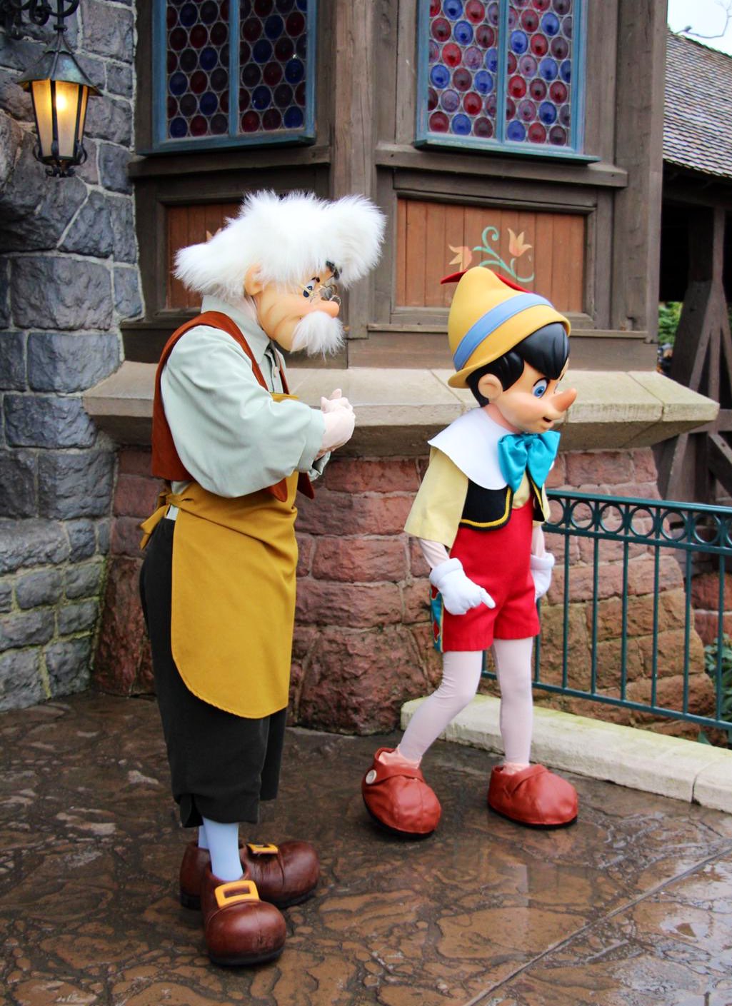 Pinocchio And Geppetto