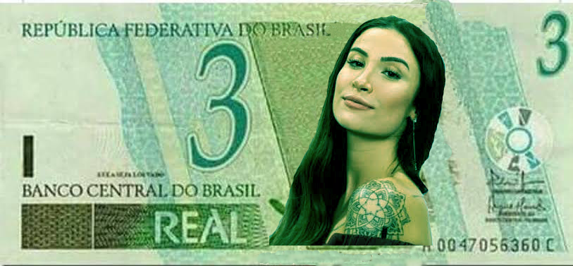 Nota De 3 Reais Notas De Três Reais Banzeiros