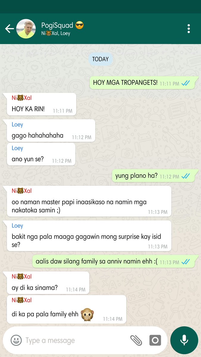 Conversation Between Two People Texting Tagalog