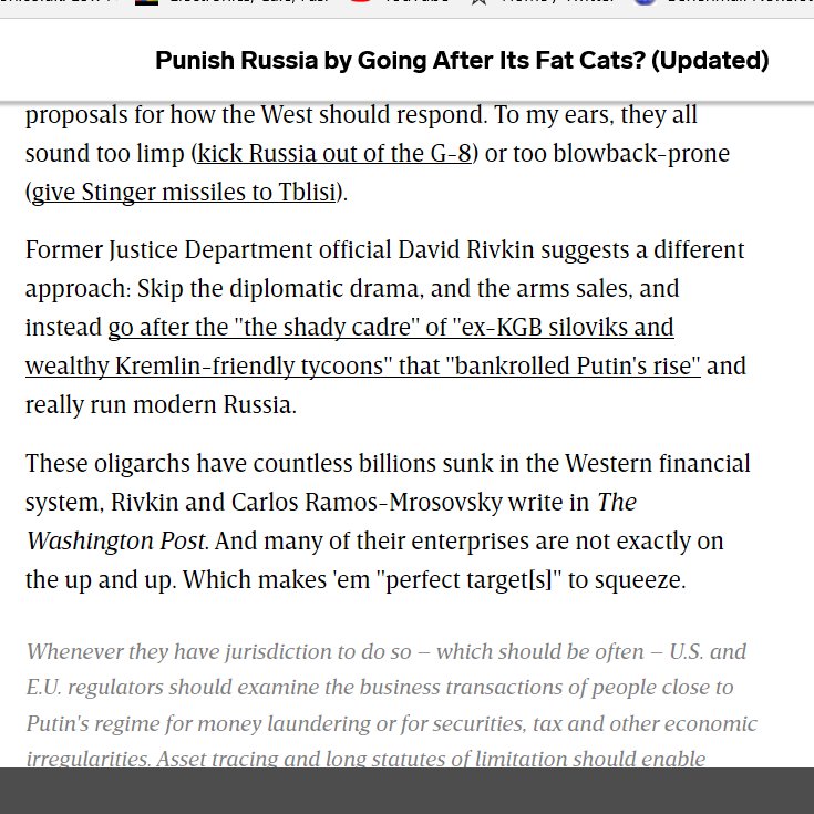 Thread by @CJBdingo25: @chiIIum Rivkin was representing Dimitri Simes ...