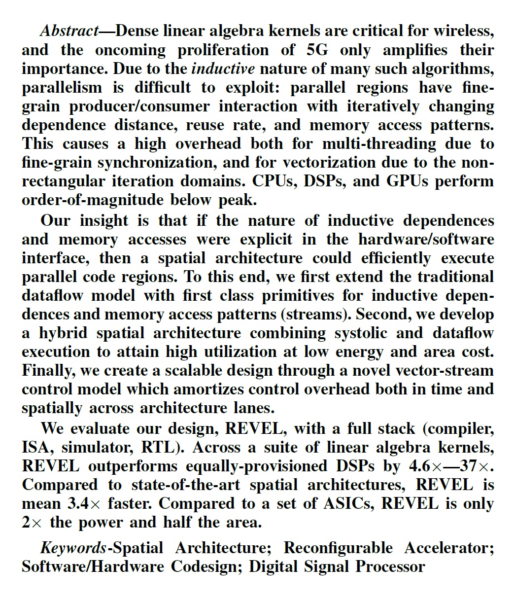 OGAWA, Tadashi on Twitter: "=> "A Hybrid Systolic-Dataflow Architecture for Inductive Matrix ...