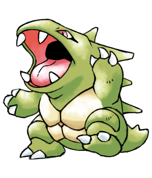 Tyranitar Back Sprite