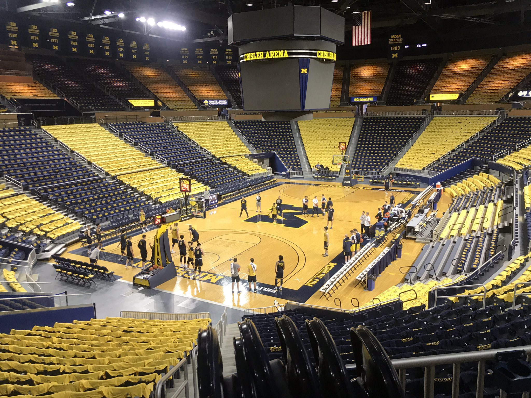 Crisler Arena Wallpaper