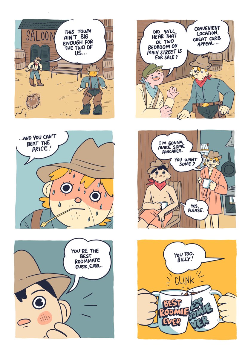 「cowboy comics pt 1 」Benjiの漫画