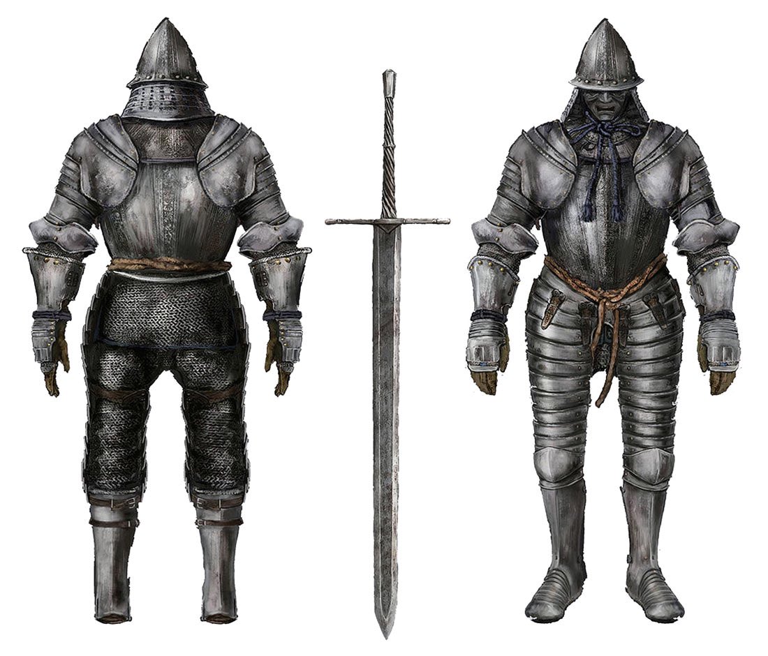 Medieval Warrior Concept Art