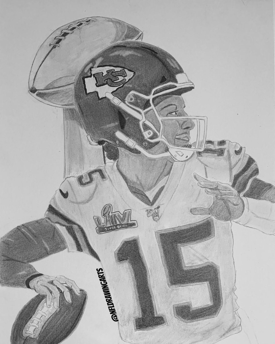 Drawings Of Nfl Players