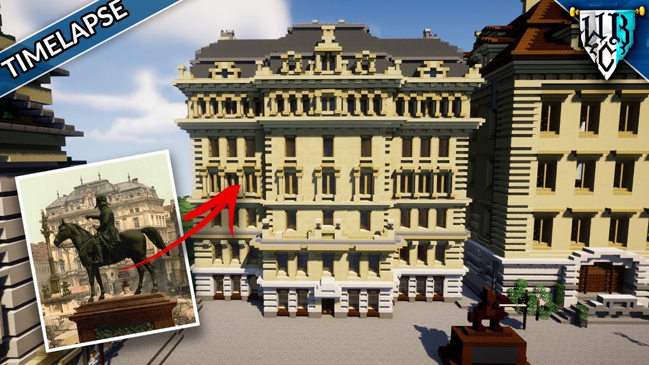 Minecraft Bank The House That Moved. This Is A Recreation Of A House