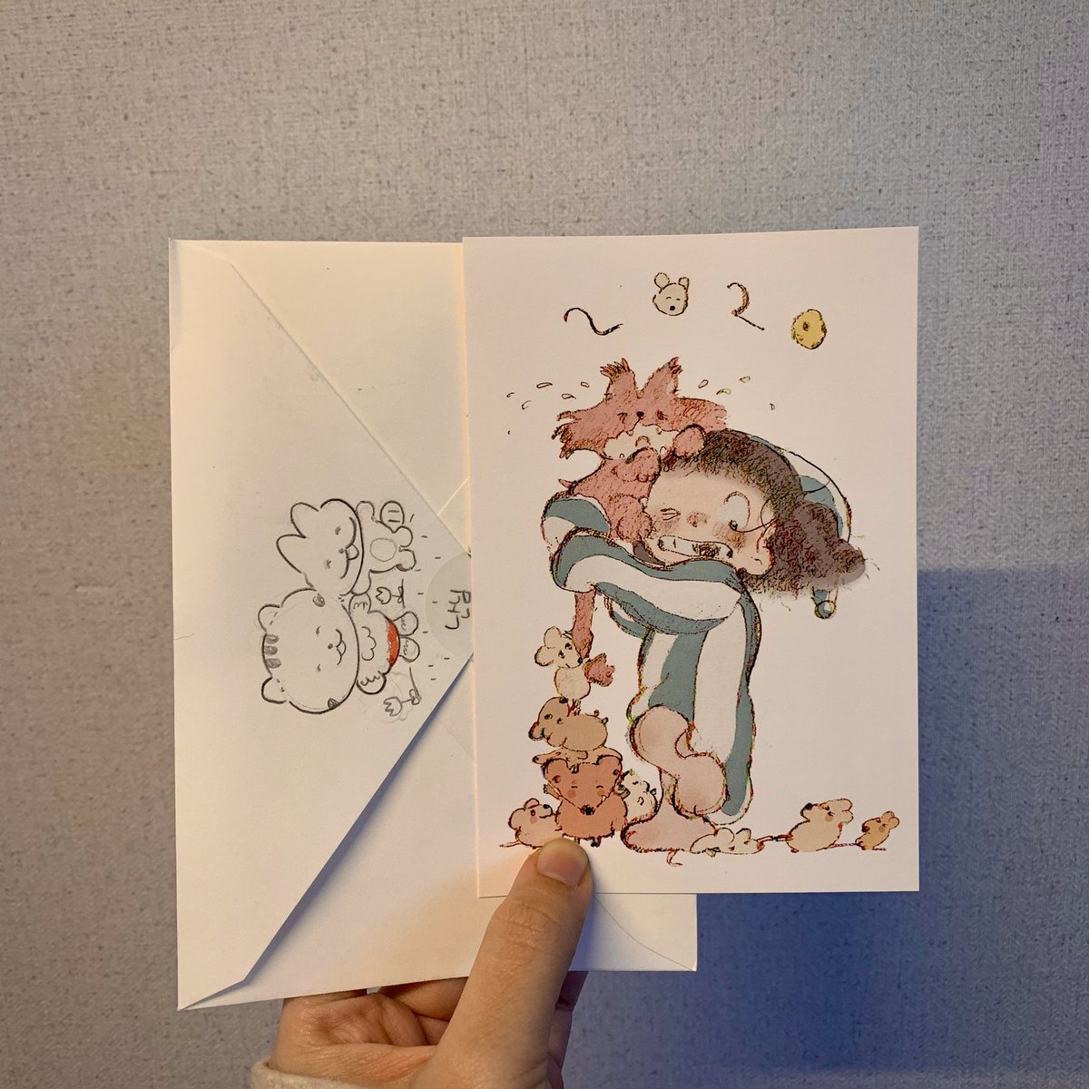 「오링(@0OB_BO0 )님 그림 너무 사랑합니다. 덕분에 올해 따뜻한 2020년이 될 것 같아요. 귀여운 연」난🐱の漫画