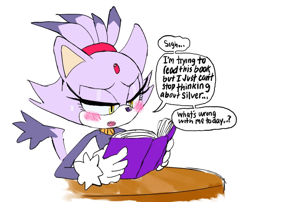 Blaze The Cat And Silver The Hedgehog Comics