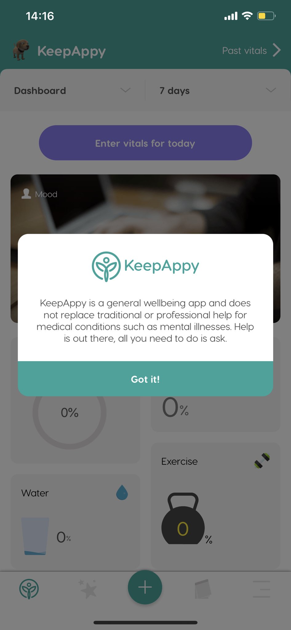 KeepAppy on Twitter: "When you first log in to KeepAppy, a pop-up appears explaining that ...
