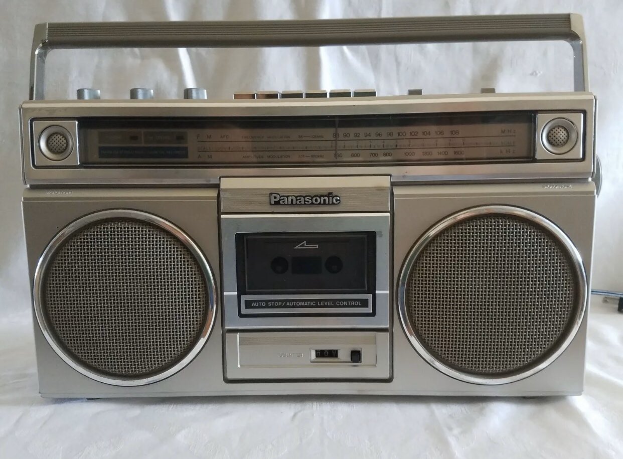 80s Boombox Panasonic