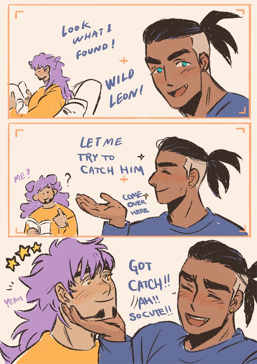 butternut⁷ 😼 on Twitter: "RT @shanshankuo: #kbdn #キバダン gotta catch Leon"