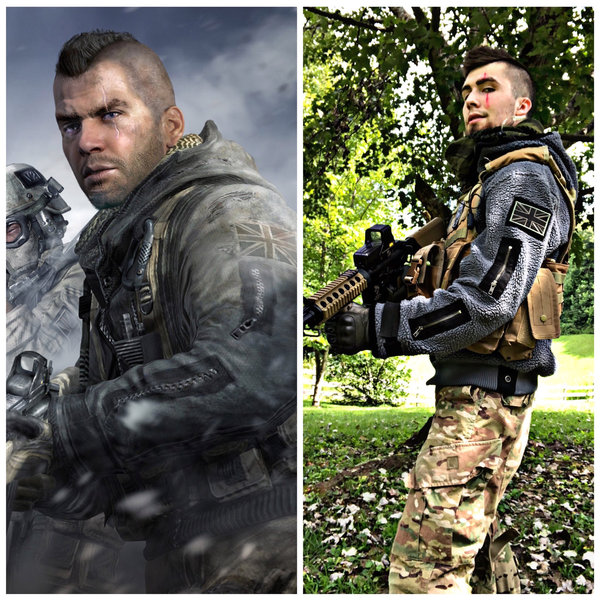 Call Of Duty Soap Cosplay