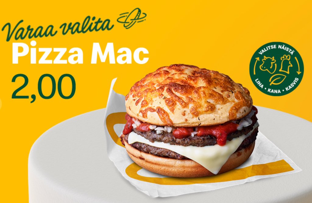 Mcdonalds Pizza