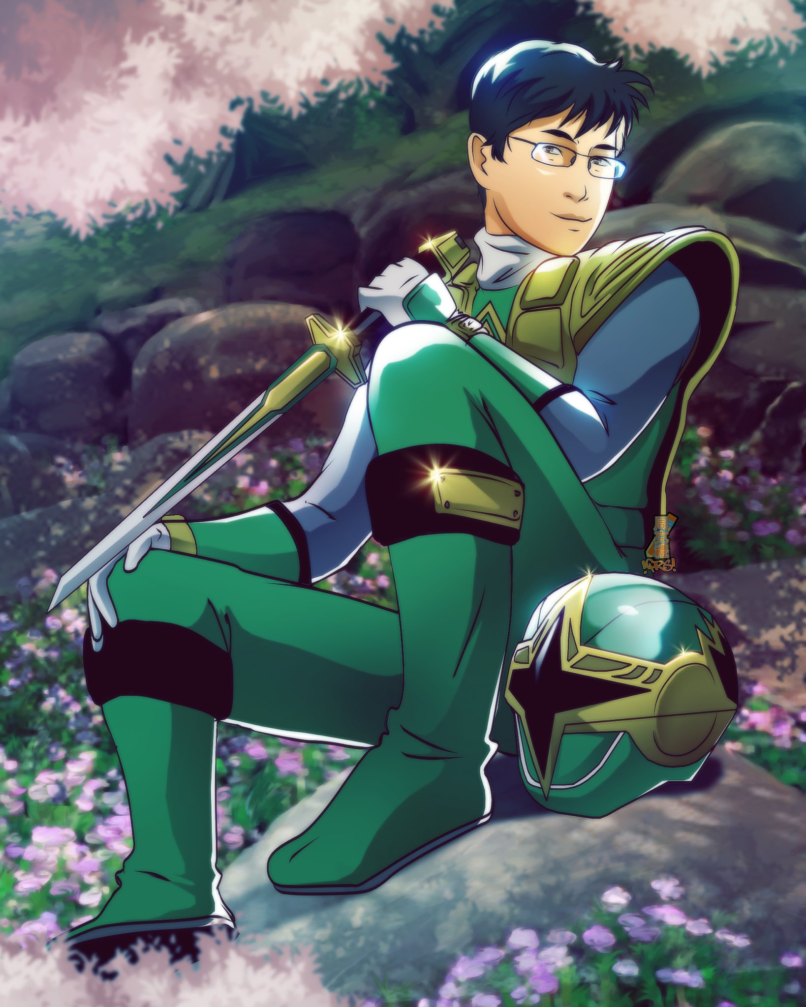 Power Rangers Ninja Storm Green Ranger