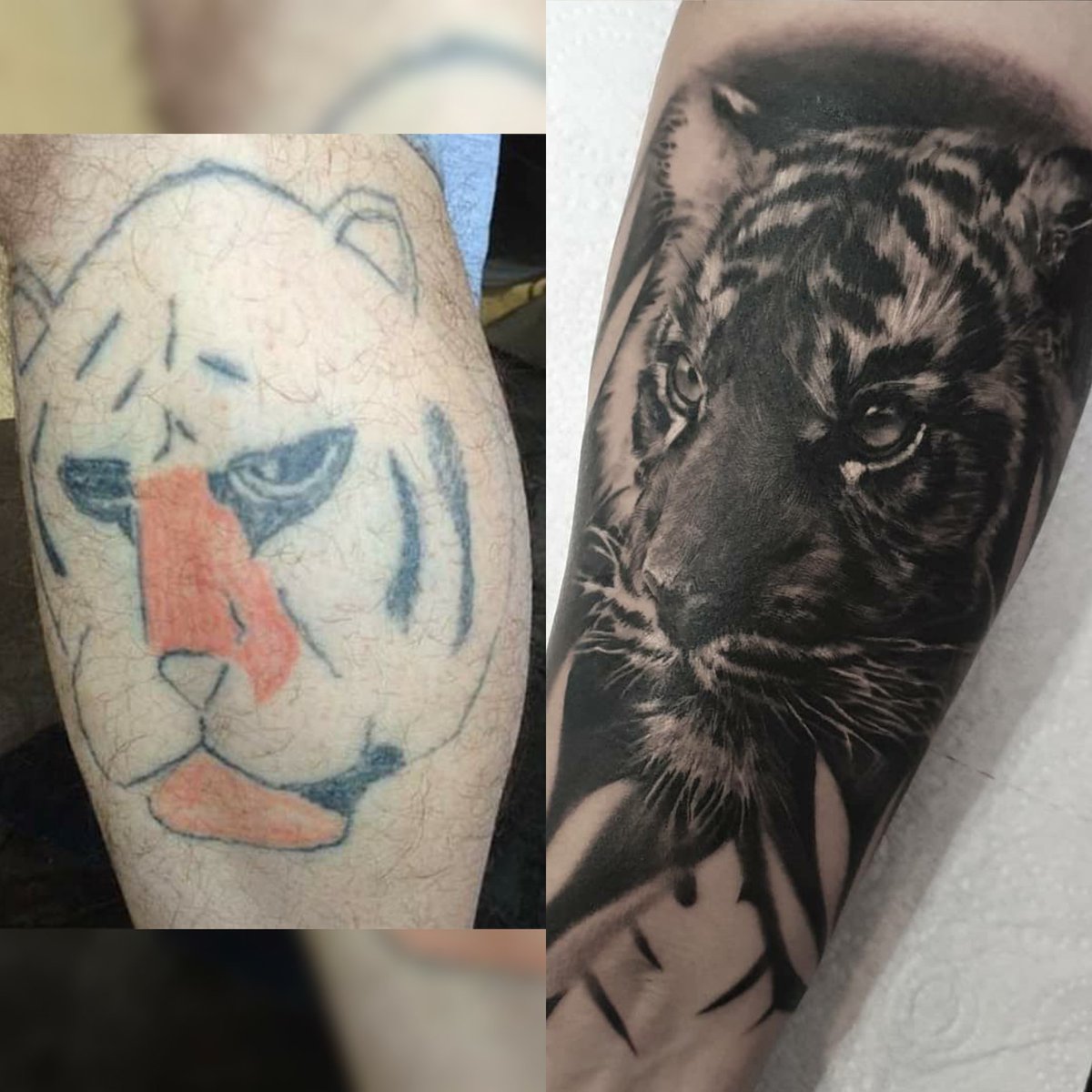 Jay Hutton Tiger Tattoos