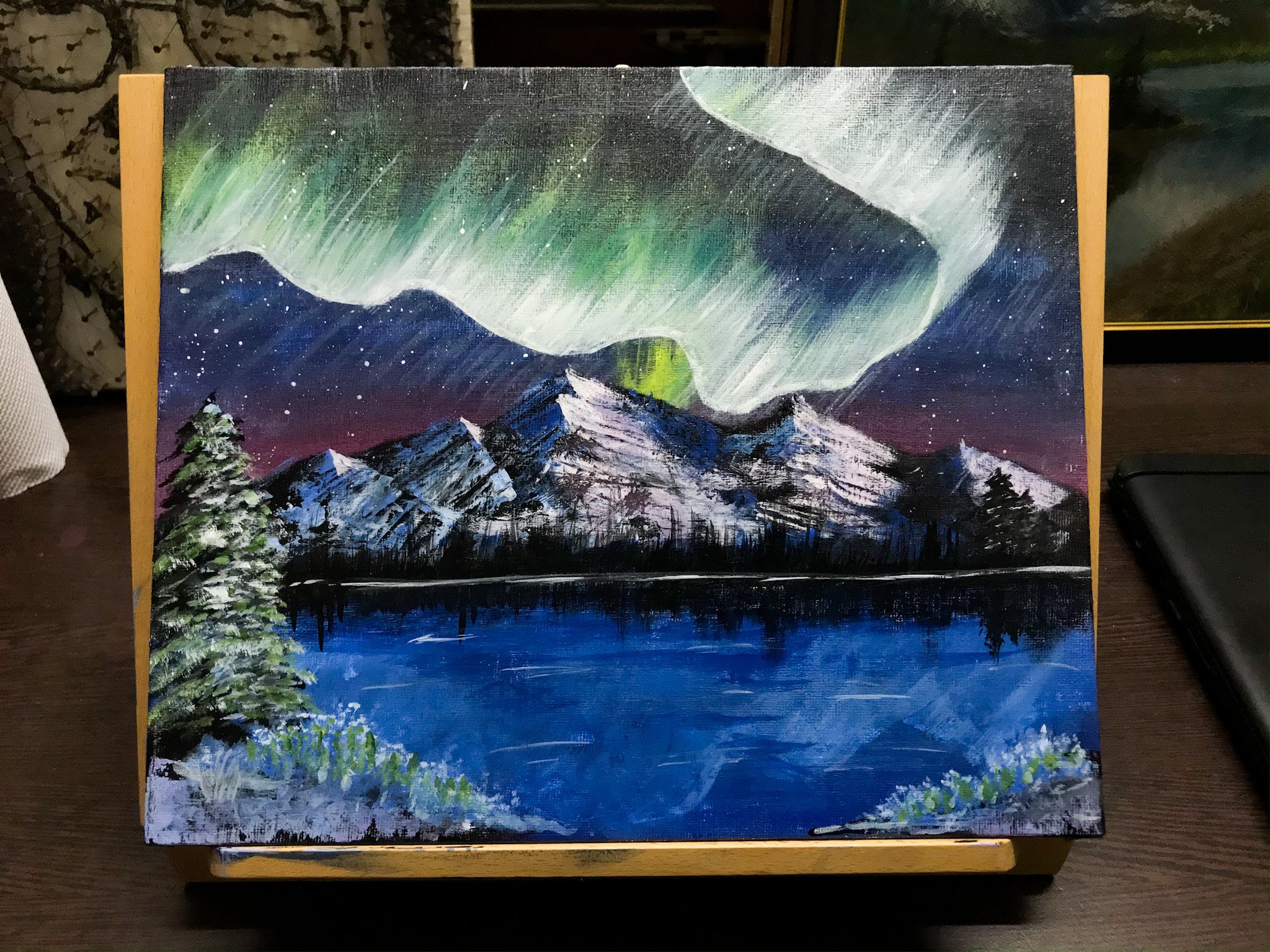 Bob Ross Paintings Northern Lights