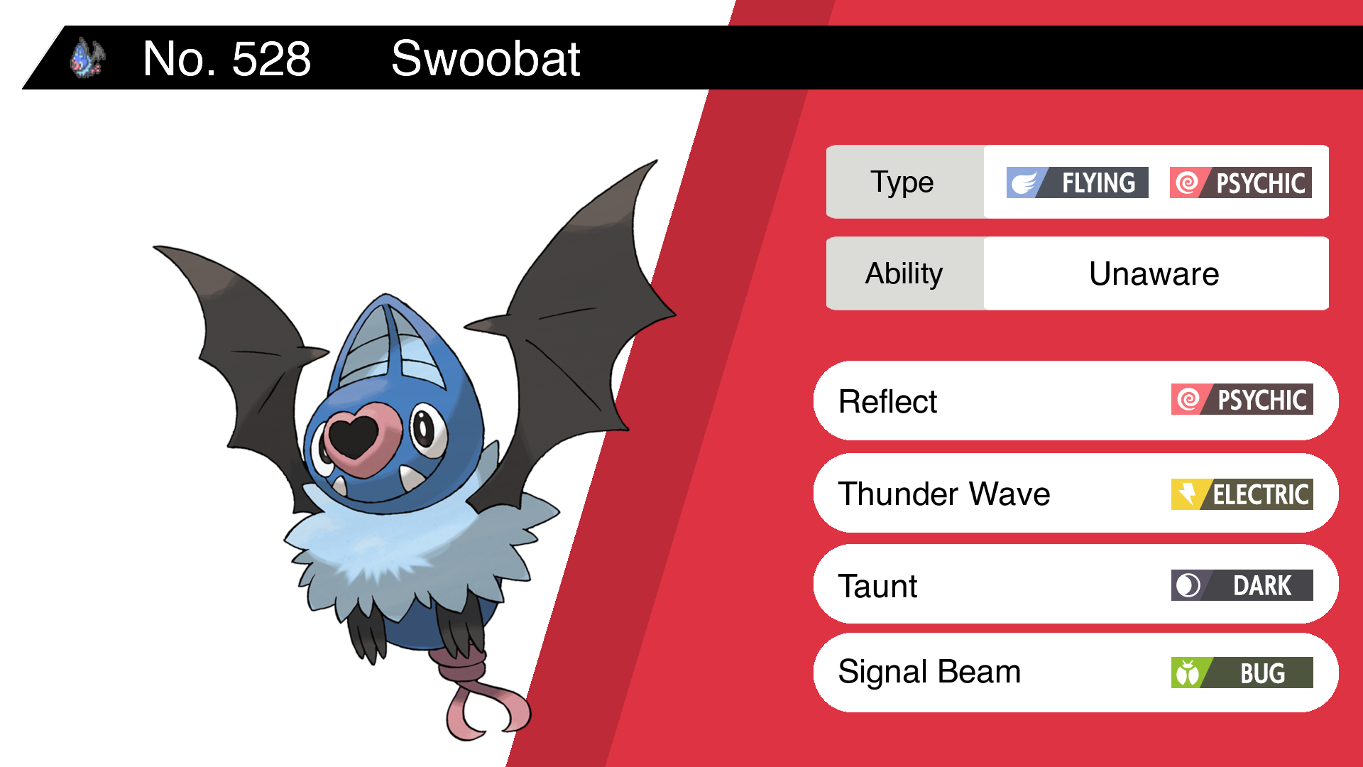 Pokemon Swoobat Evolution