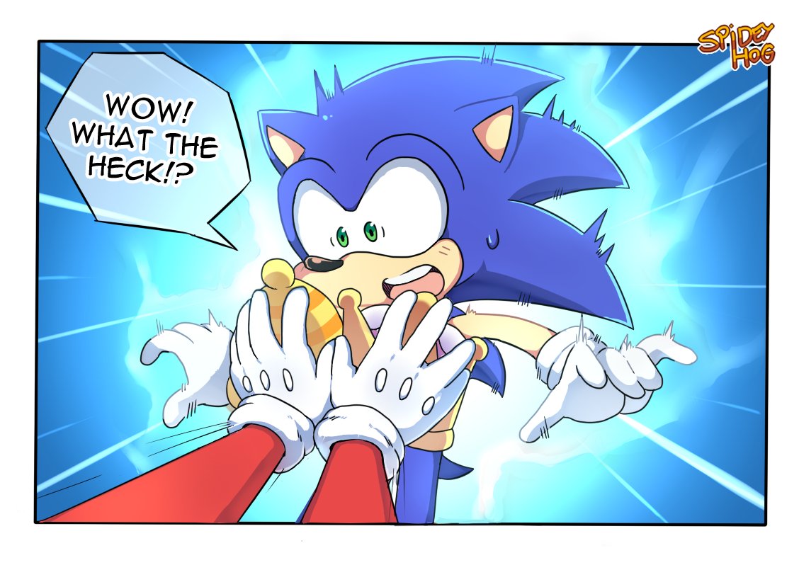 Mario Vs Sonic Comic