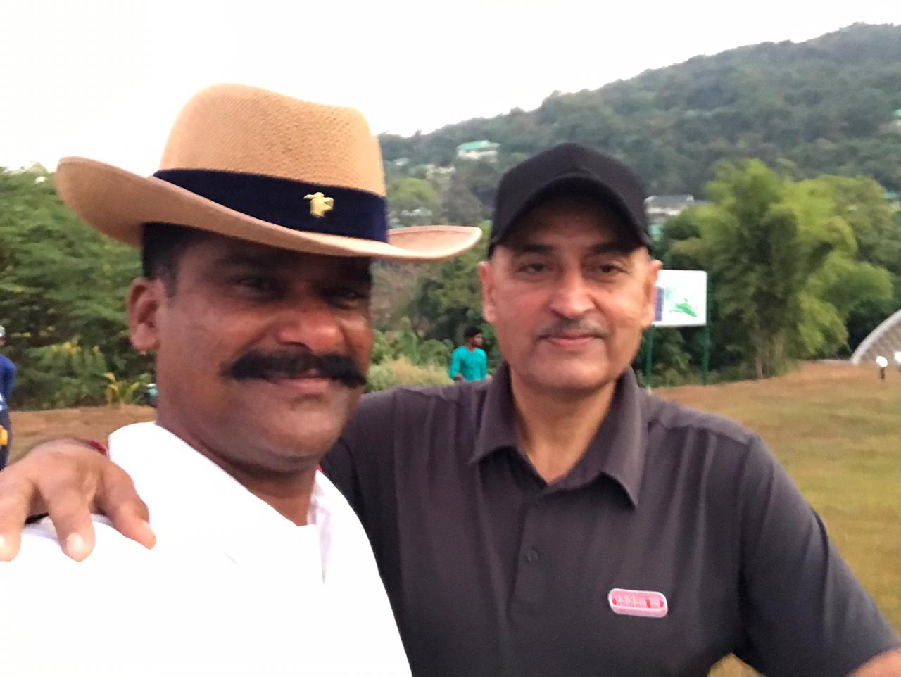 Captain DK Sharma on Twitter: "@golf with friends at #INAEzhimala #SaturdayGolf…