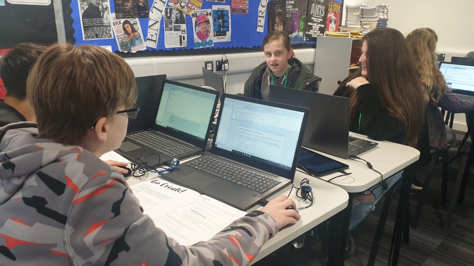 Cleeve School on Twitter: "Students from across Gloucestershire getting deep into website ...