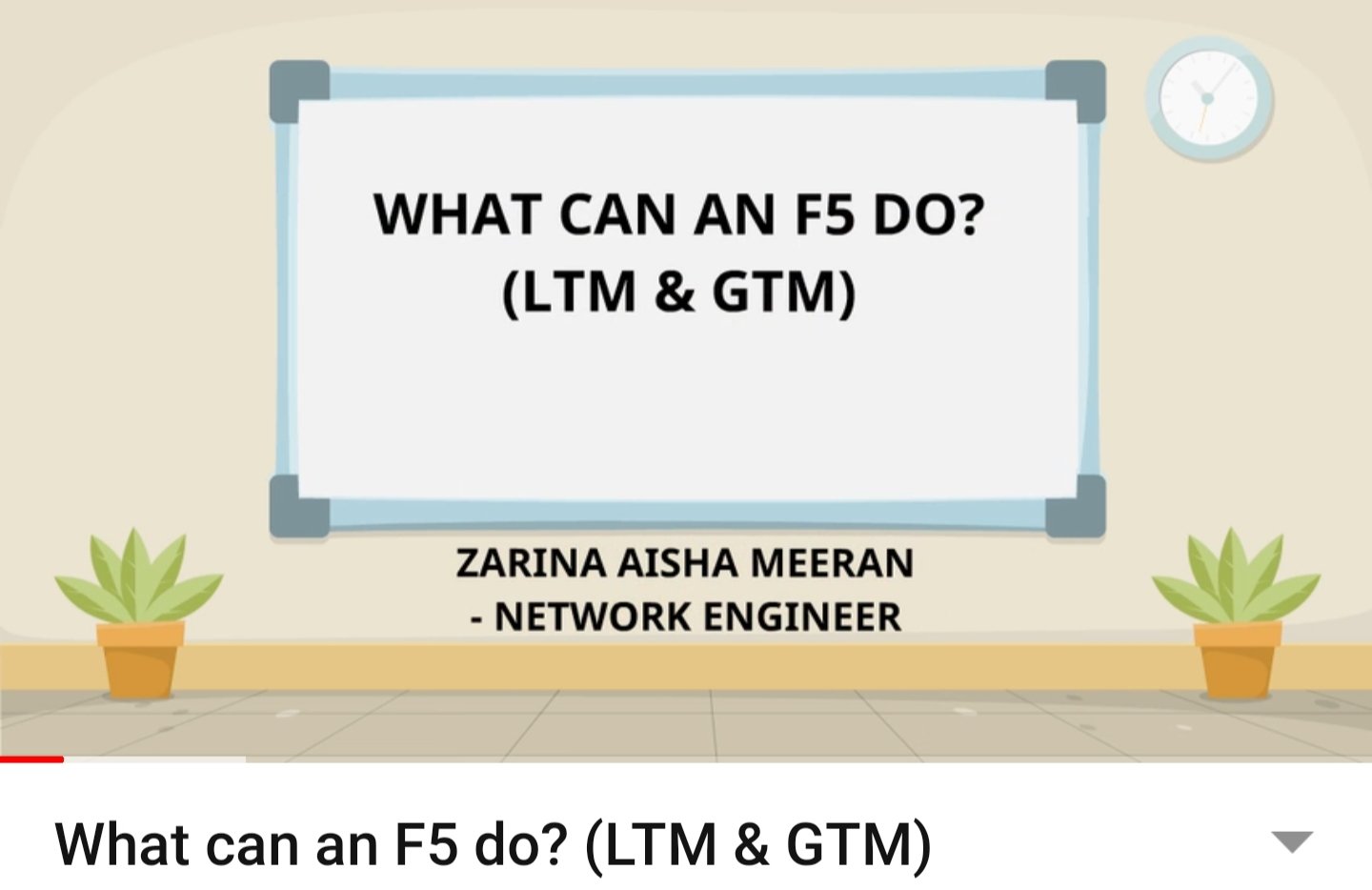 Zarina Aisha Meeran on Twitter: "Tutorial video covering load balancer #F5 LTM and GTM ...