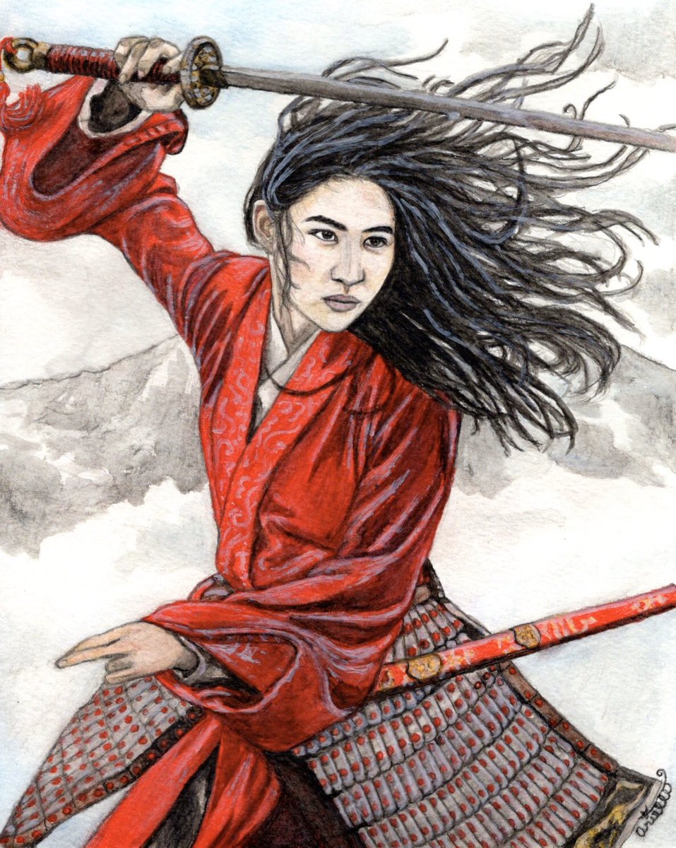 Mulan Drawing