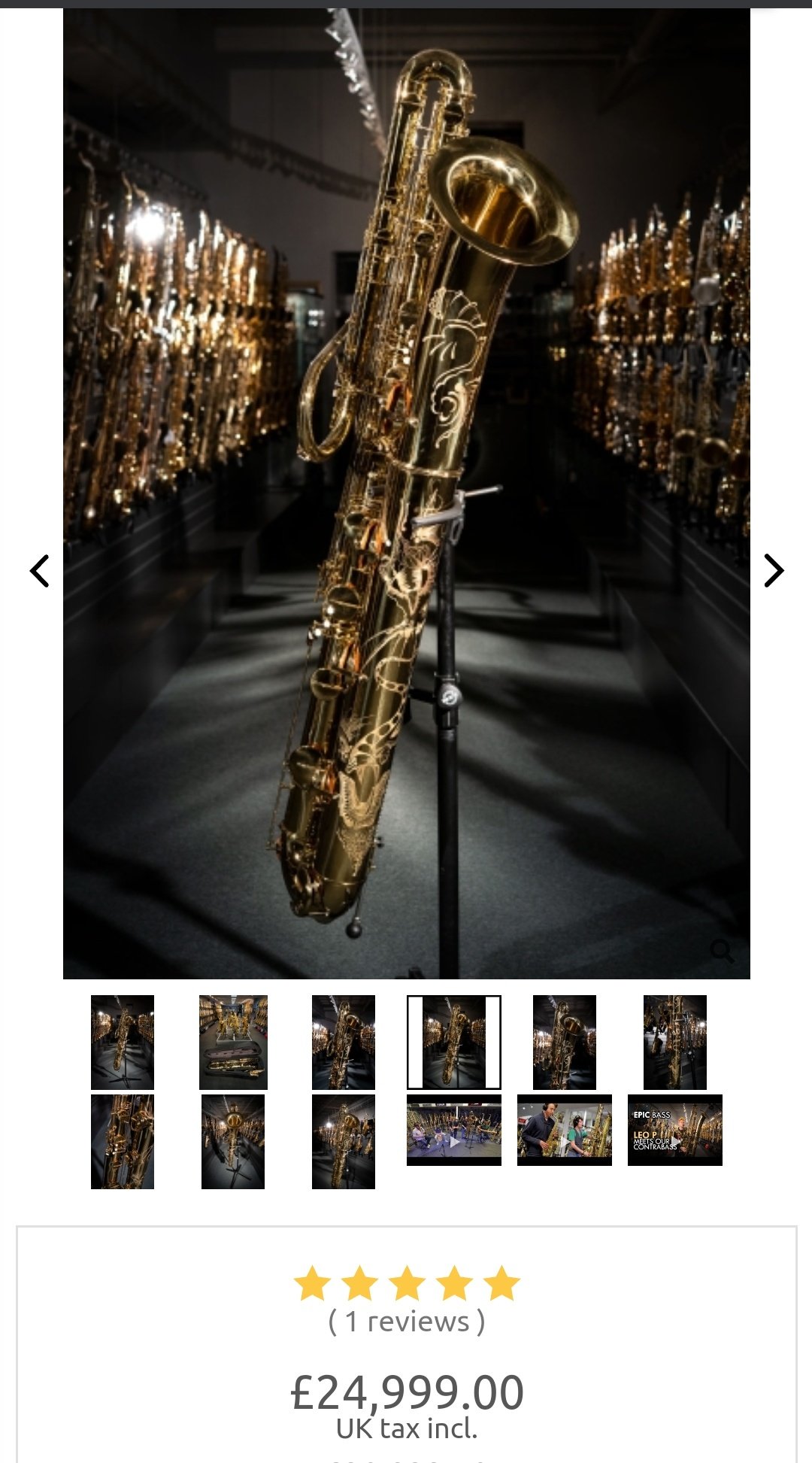 Contrabass Saxophone