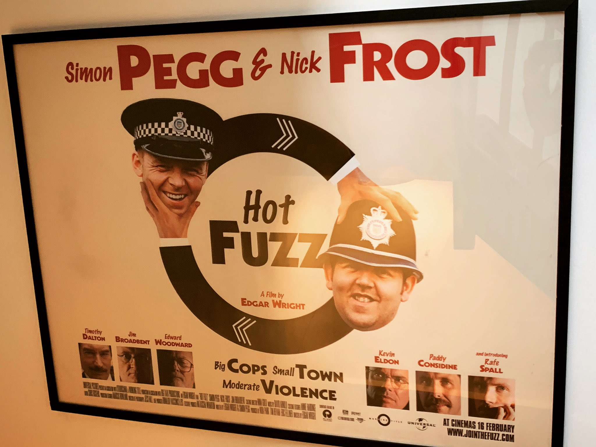 Hot Fuzz Poster Hot Fuzz – Welcome To Sandford | Poster By Apgagnon