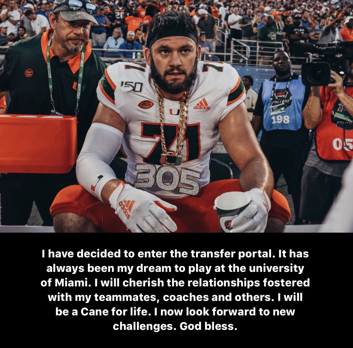 Miami DE Scott Patchan has entered the transfer portal : r/CFB