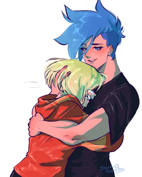 「emotional support himbo 」|☆ lex (-ω-ゞ☆のイラスト