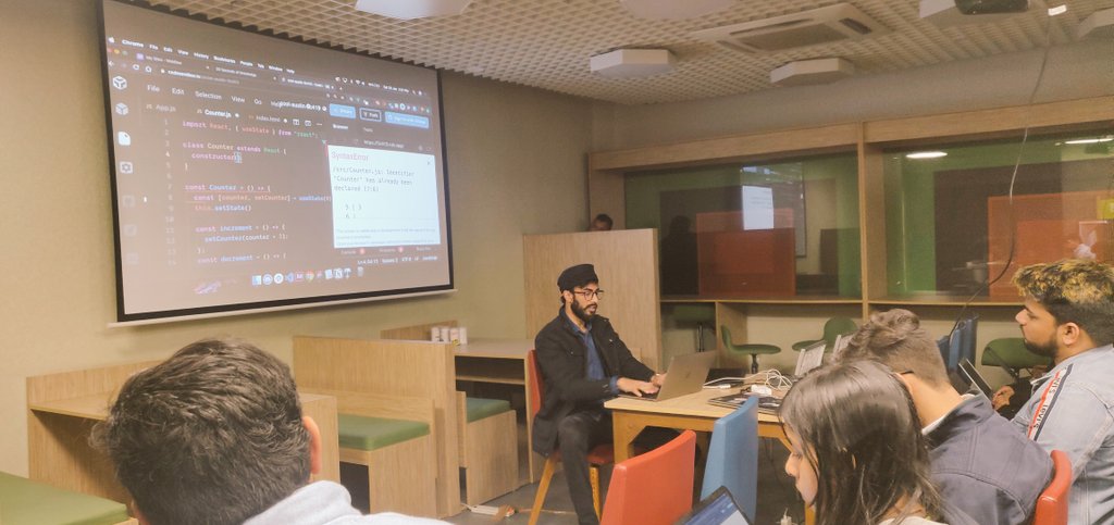Abid Rahim 👾 on Twitter: "Today's code lab session about Intro to React with node was super fun ...