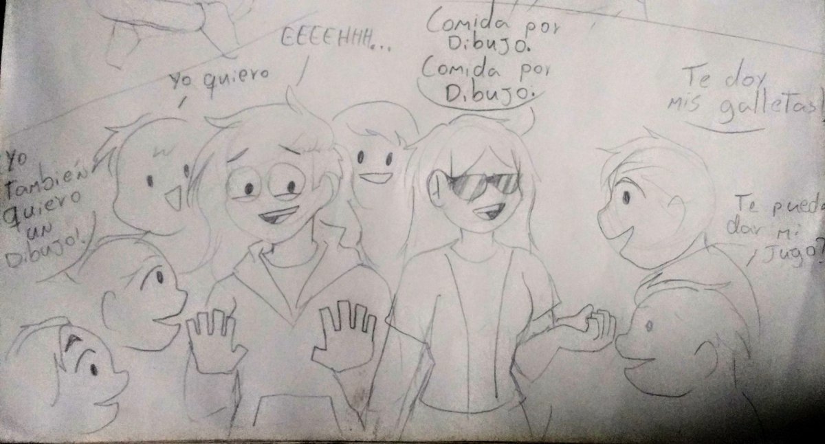 「Cuando le hice un cartoon a uno de ellos, se lo comentó a to」💜 ...