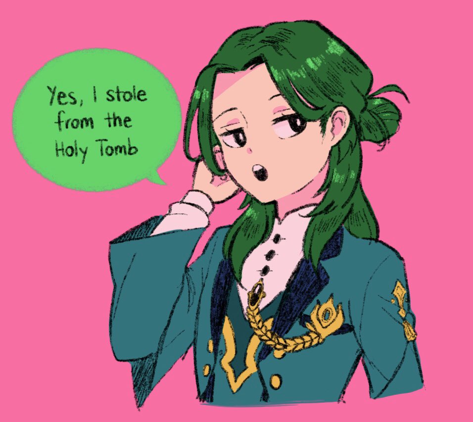 「i finally reached the time skip and i cant handle linhardt r」Chan の漫画