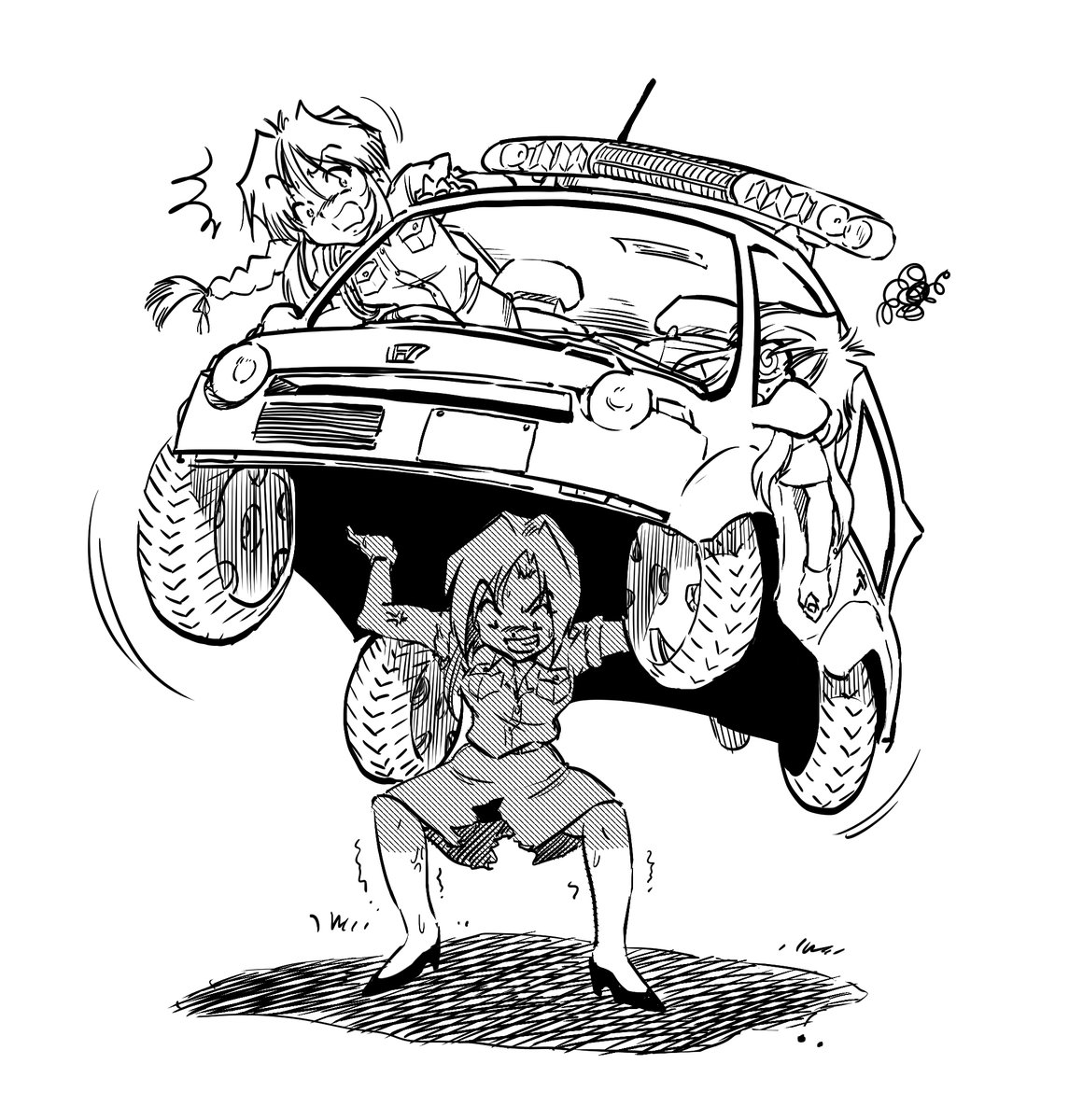 「美幸&中島 #逮捕しちゃうぞ 」007 MIDNAの漫画