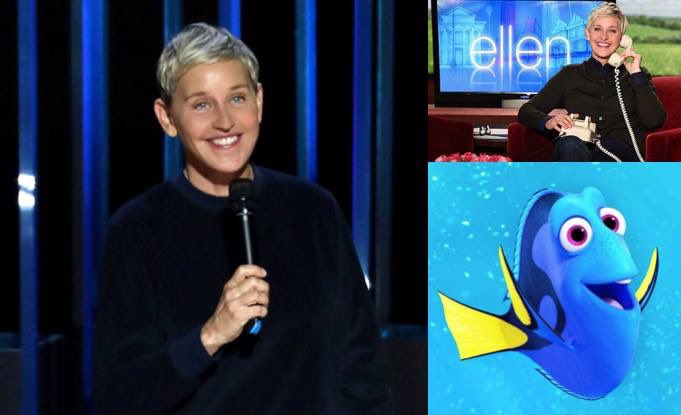 Ellen Degeneres Finding Nemo